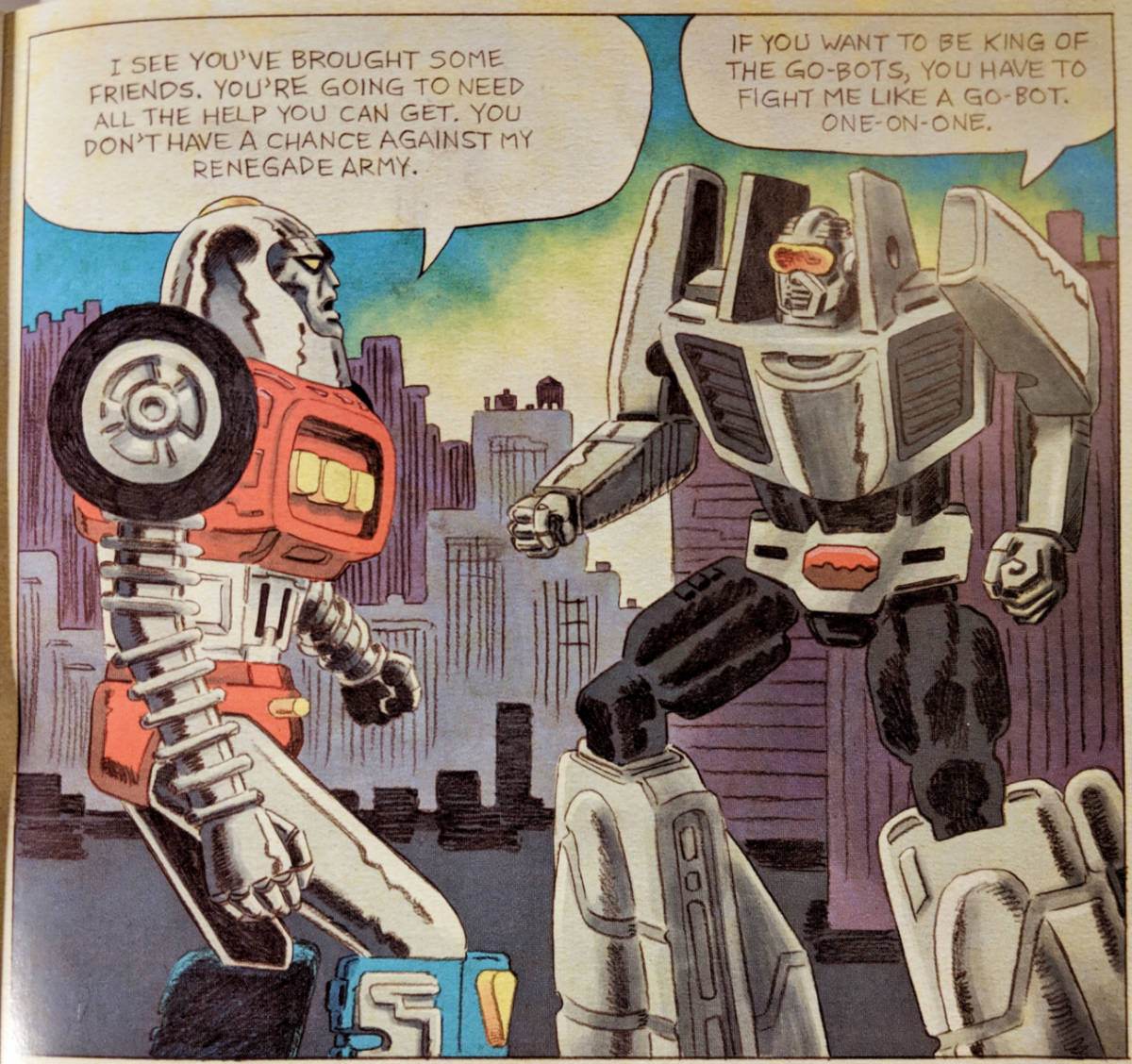 Go-Bots – Comics Comics Comics…